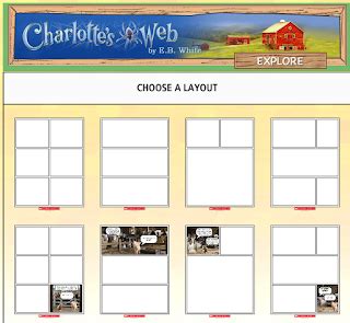 Mrs Yollis Classroom Blog Charlottes Web Collaborative Cartoons