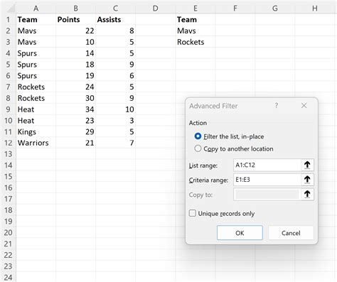 Excel Geavanceerd Filter Met Meerdere Criteria In één Kolom Statorials