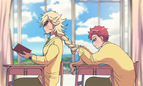 Douma X Akaza Hình ảnh Tiểu Thuyết Nghệ Thuật