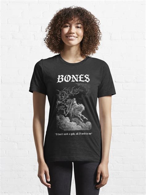 Bones T Shirt For Sale By Hvrvmi Redbubble Bones T Shirts Rap T