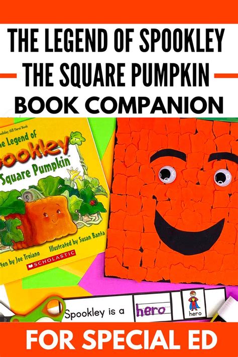 Book Companion “the Legend Of Spookley The Square Pumpkin” Book