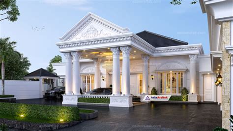 Jasa Arsitek Desain Rumah Klasik 1 Lantai Di Jambi Asia Arsitek