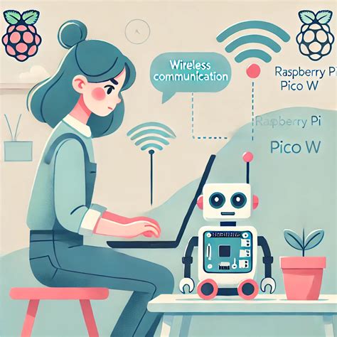 【raspberry pi pico】ロボット制御入門⑤～wi fi通信～【python】 魁高専 sakigake colleges