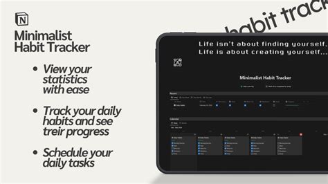Notion Habit Tracker