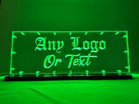 Plexiglass Window With Engraving 34 Acrylic Any Logo Or Text