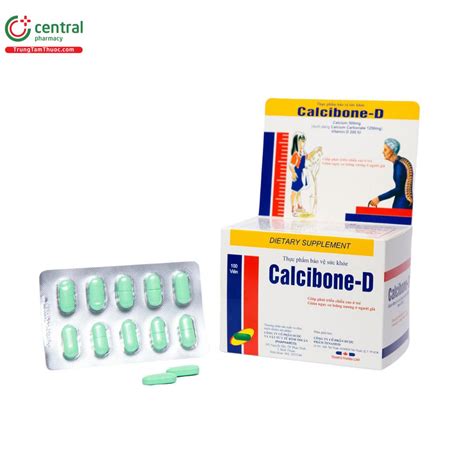 Thuốc Calcibone D Hỗ Trợ Phát Triển Chiều Cao Cho Trẻ Em