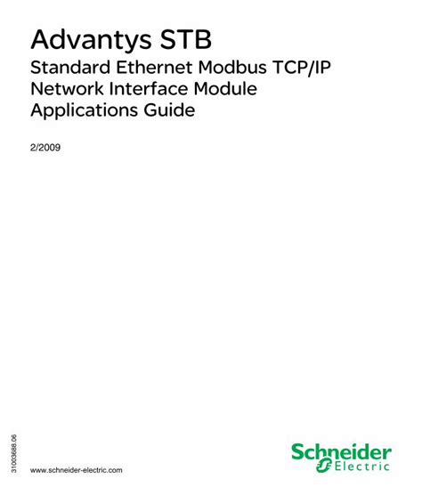 Pdf Advantys Stb Standart Ethernet Modbus Tcpipapplications Guide02