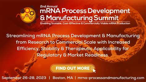 2nd Mrna Process Development And Manufacturing Summit Pharmaphorum