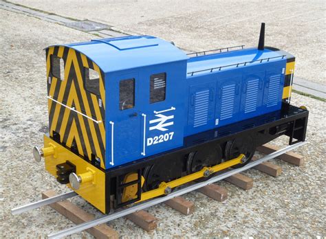 Maxitrak 7 1 4 Inch Drewry 04 Class