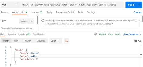 Retrieving Form Variables Of User Task Discussion And Questions