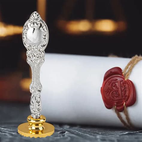 Retro Roman Column Stamp Handle Multipurpose Ornamental For Wedding