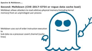 Spectre And Meltdown PPT