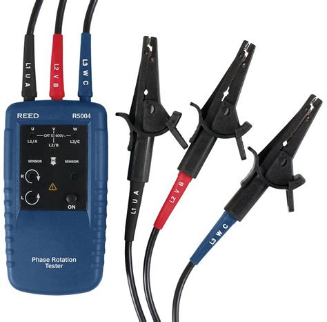 Reed Instruments Led Bulb 40 To 600v Ac Phase Motor Rotation Tester 161c79 R5004 Grainger