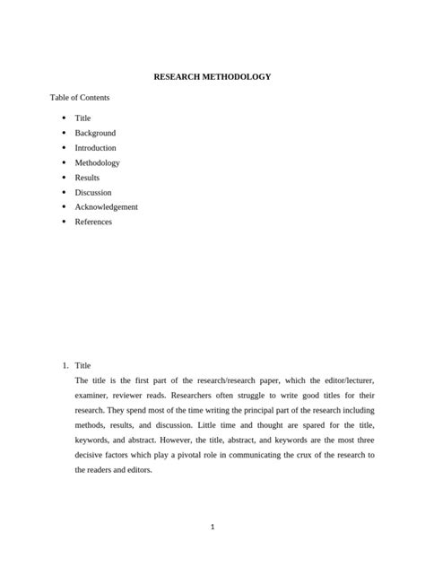 Research Methodology Lecture Notes 2024 Pdf Randomized Controlled