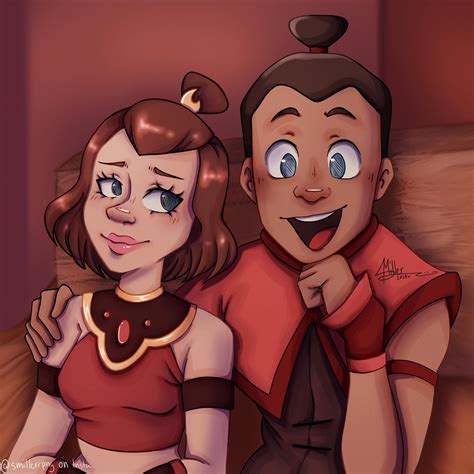 Suki And Sokka Fanart Oc Ratla