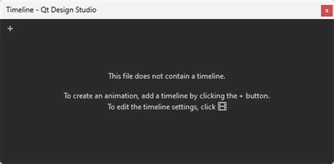 Timeline Qt Design Studio Documentation