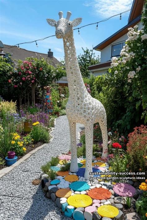 15 Upcycled Garden Sculpture Ideas For A Unique Outdoor Decor