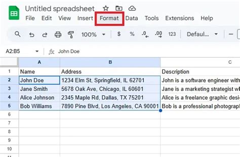 How To Wrap Text In Google Sheets GeeksforGeeks