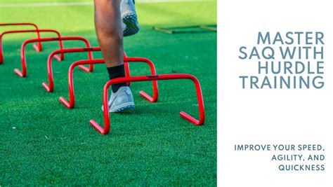 Mastering Speed Agility And Quickness Hurdle Training