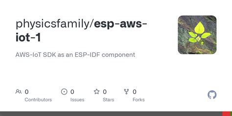 GitHub Physicsfamily Esp Aws Iot 1 AWS IoT SDK As An ESP IDF Component