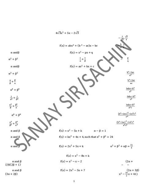 Polynomials Class 10 Sheets Subjective Pdf Polynomial Zero Of A