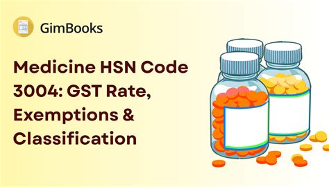 Medicine Hsn Code 3004 Gst Rate Exemptions And Pharmaceutical