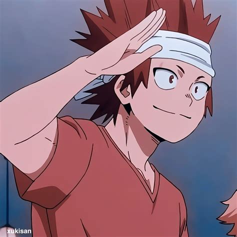Kirishima Eijirou ༉ Kirishima Eijirou Anime Chibi Kirishima