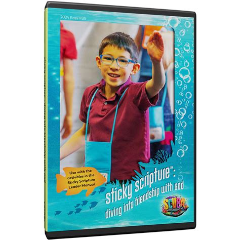 Sticky Scripture Diving Into Friendship With God Dvd Scuba Vbs 2024