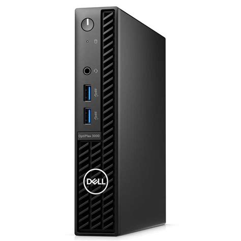 Dell OptiPlex 5000 MFF I3 12100T 8GB 256GB SSD Desktop PC Black Techinn