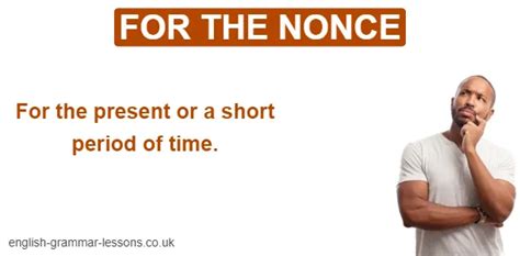For The Nonce