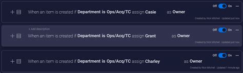 Multiple Assignees With An Automation To A Single Column Feature