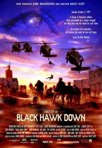 Black Hawk Down Movie Poster 3 Of 3 Imp Awards