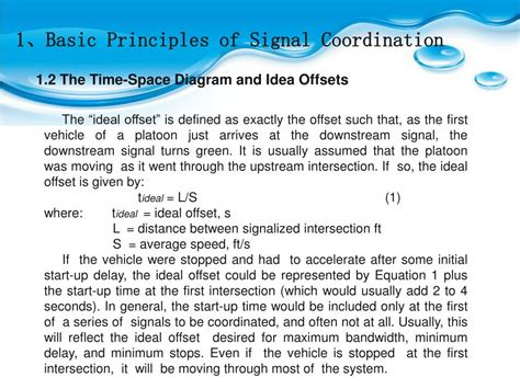 Ppt Signal Coordination For Arterials And Networks Powerpoint