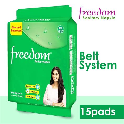 Freedom Sanitary Napkin Belt 15 Pads Price In Bangladesh Arogga