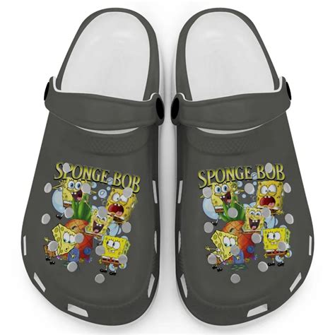 Spongebob Clogs Design By Crocodile