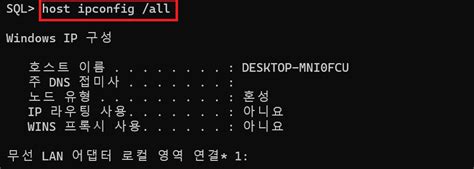 oracle 실행 database sql developer 설치