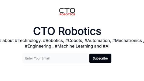 Technology Robotics Cobot Automation Mechatronics Science… Onur Sezgin