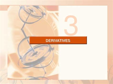 PPT DERIVATIVES PowerPoint Presentation Free Download ID