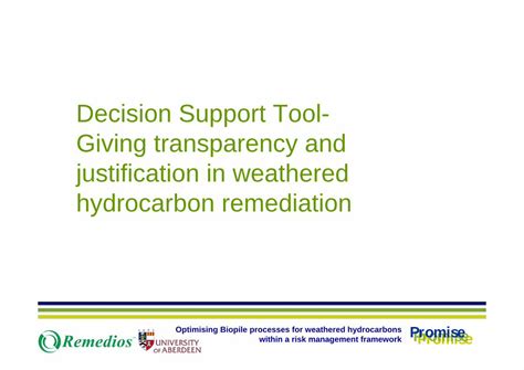 Pdf Decision Support Tool Giving Transparency And · Within A Risk Management Framework