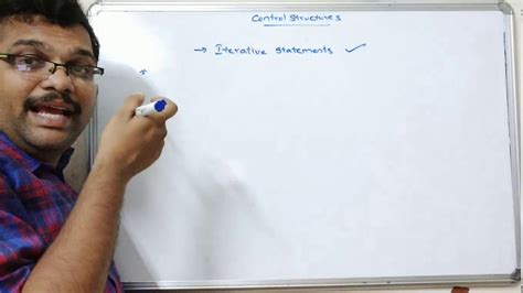 Iterative Statments C Programming Youtube