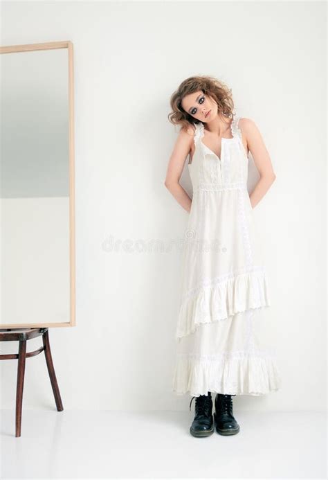 Freaky Girl Stock Image Image Of Young Bizarre Bald 17425799