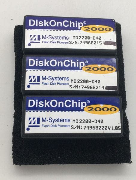 M Systems Md 2200 D40 Diskonchip 2000 40mb Flash Memory