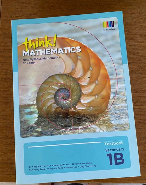 Sec 1 Math Textbook Hobbies And Toys Books And Magazines Textbooks On