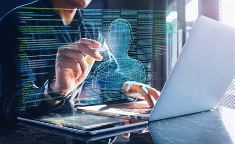 Artificial Intelligence And Digital Identity Featuring A Holographic