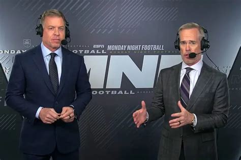 ESPN’s Troy Aikman didn’t make any Eagles fans on 'Monday Night Football' during loss to Commanders