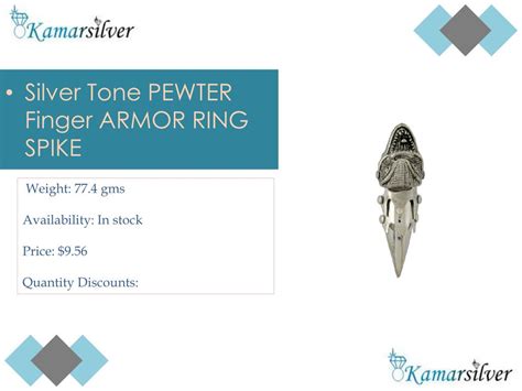 Ppt Wholesale Silver Fashion Jewelry Kamarsilver Powerpoint