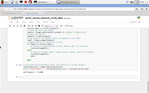 Make Your Own Neural Network IPython Neural Networks On A Raspberry Pi