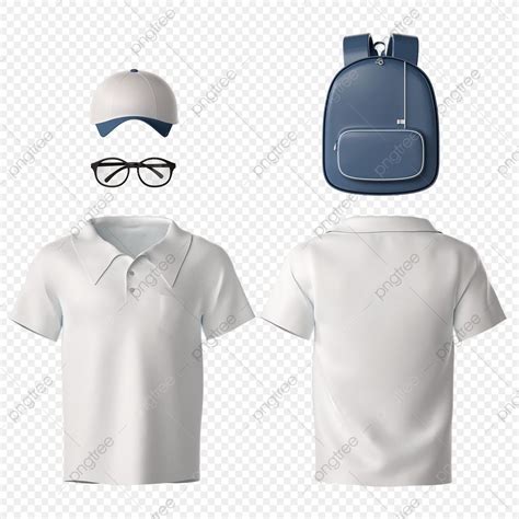 รูปเสื้อโปโล Mockup องค์ประกอบ 3 มิติ Png เสื้อเชิ้ต เสื้อโปโล แขนสั้นภาพ Png และ Psd สำหรับ