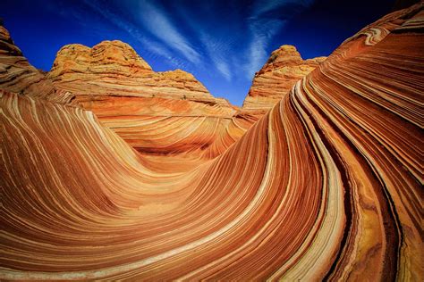 The Wave At North Coyote Buttes In Paria Canyon Aikens Lodge
