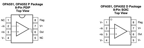 Opa552 D Package Soic Connection Question For V Negative Power Supply Amplifiers Forum